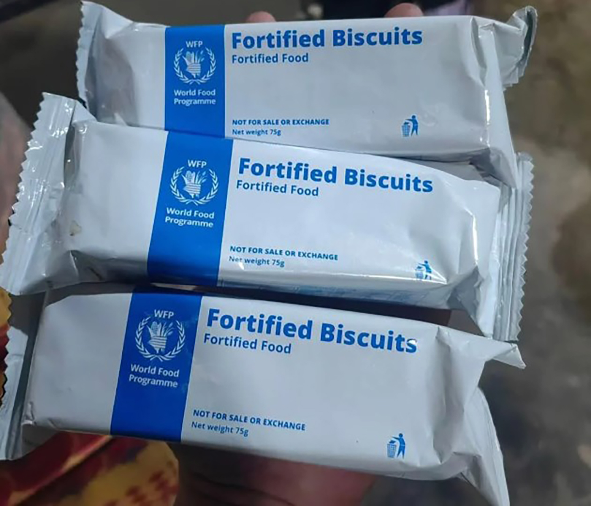 WFP ပိုၼ်ၽၢဝ်ႇ တေဢဝ်လိူင်ႈ ၵူၼ်းၸိူဝ်းဢဝ်ၶဝ်ႈမုၼ်း Biscuits သိုပ်ႇၶၢႆတေ ...